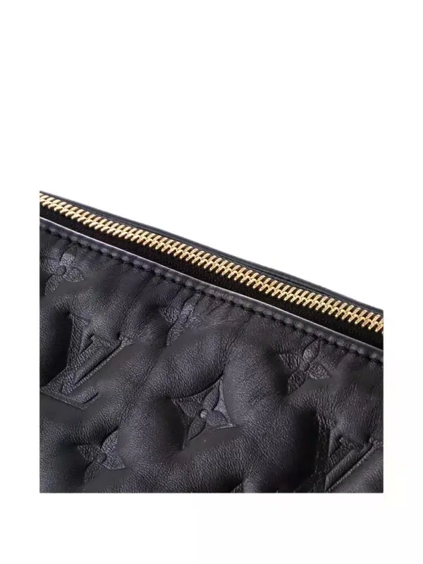 LOUIS VUITTON Coussin Bag Monogram Embossed Lambskin Mm Crossbody Bag