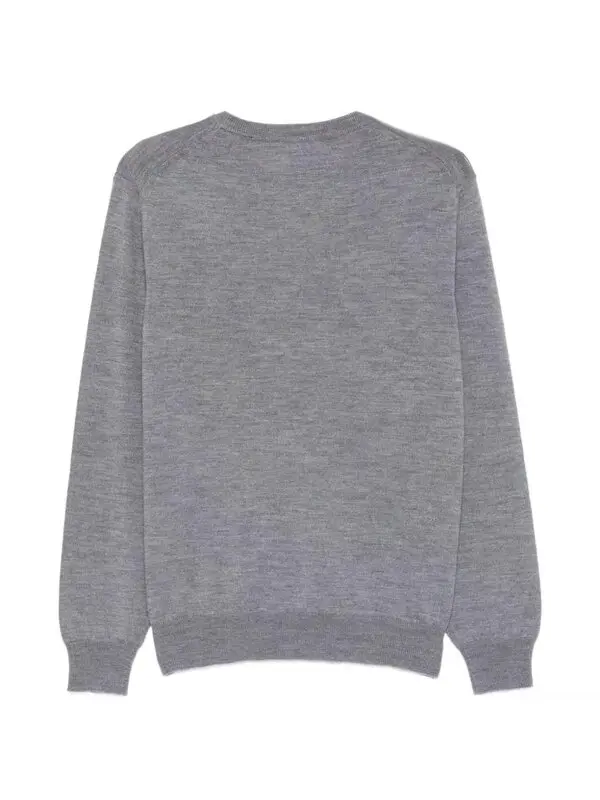 CENERE GB Crew-neck Ribbed-trim Sweater