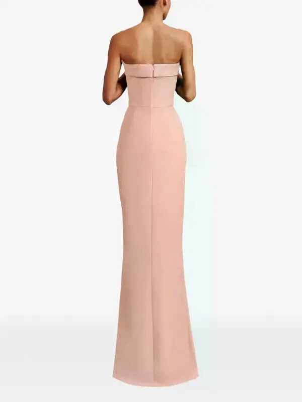 GEMY MAALOUF Strapless Draped Dress