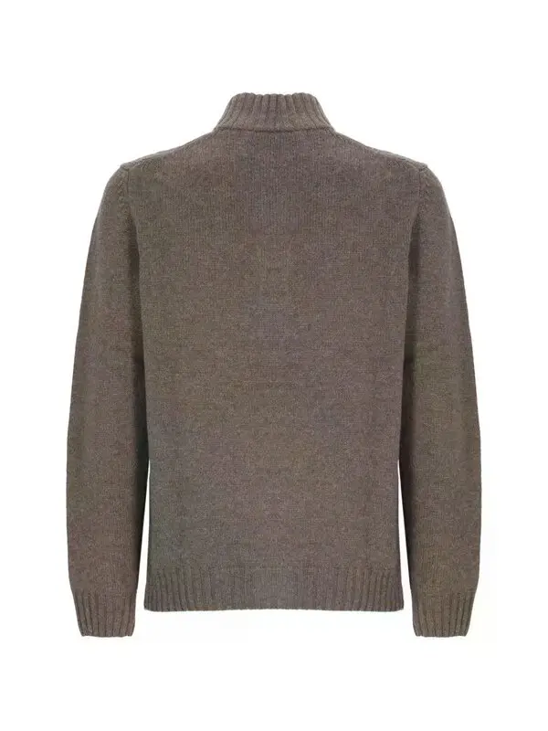 DELLA CIANA Cable-knit Button-up Cardigan