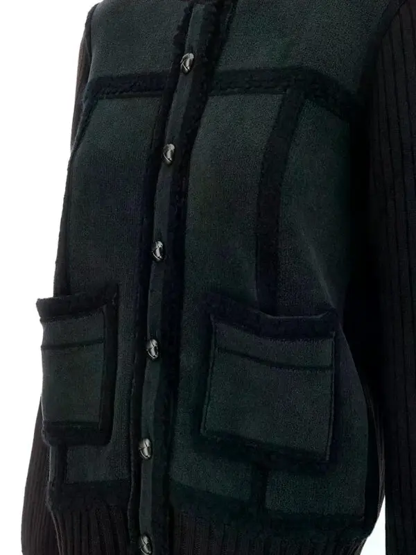 BARRIE Colour-block Cardigan