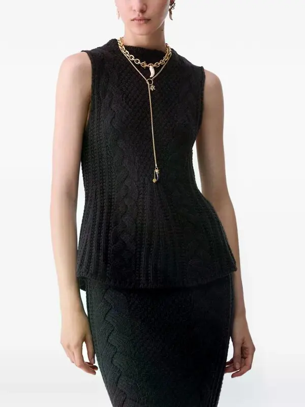 Liu Jo Cable Knit Top