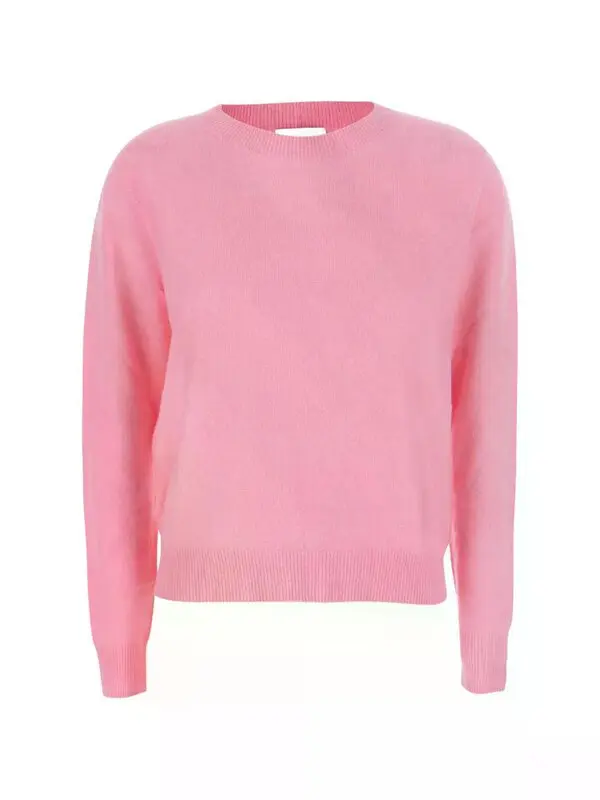 SOLOCASCMIR Crew-neck Ribbed-trim Sweater