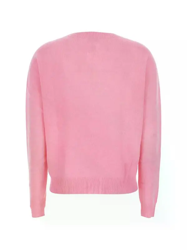 SOLOCASCMIR Crew-neck Ribbed-trim Sweater
