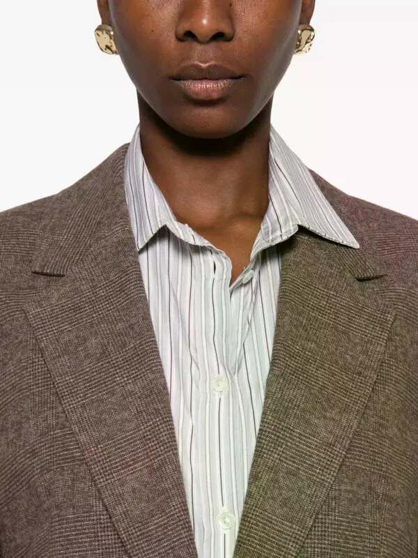 Marc O'polo Check-pattern Single-breasted Blazer