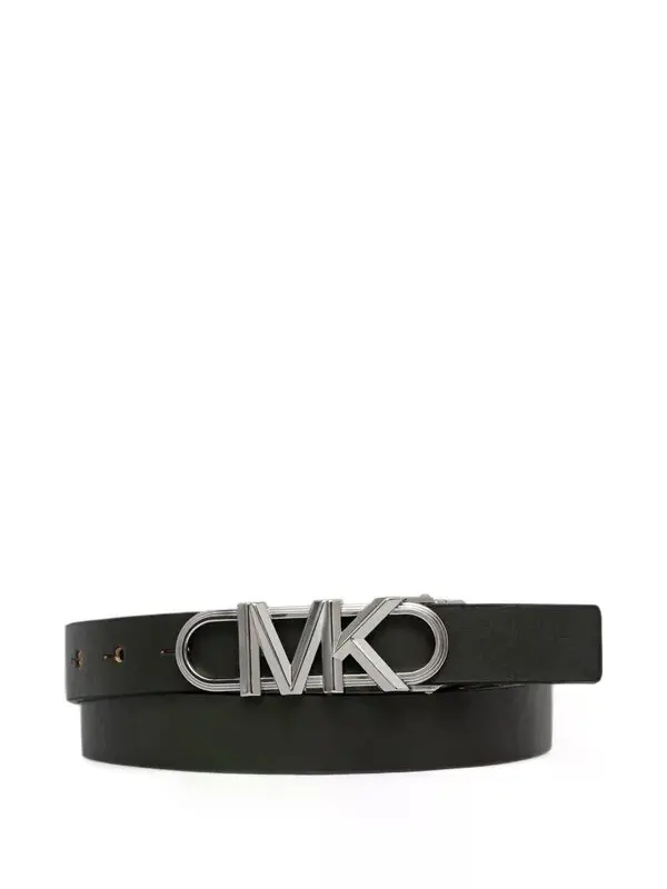 Michael Kors Logo-buckle Leather Belt
