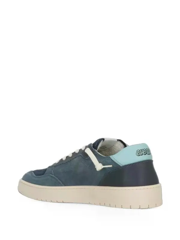 EVENU Logo-embroidered Panelled Sneakers