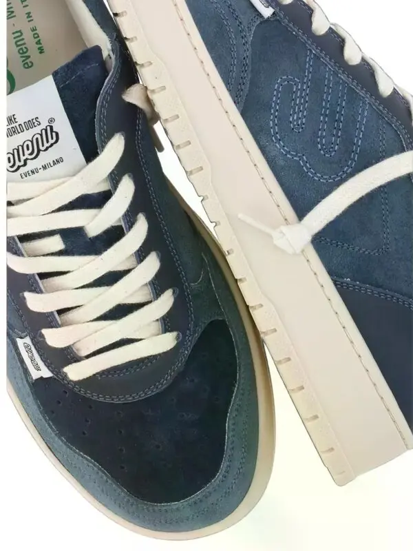 EVENU Logo-embroidered Panelled Sneakers