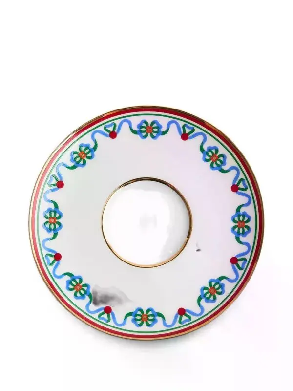Shanghai Tang Golden Ripples Tea Set - White