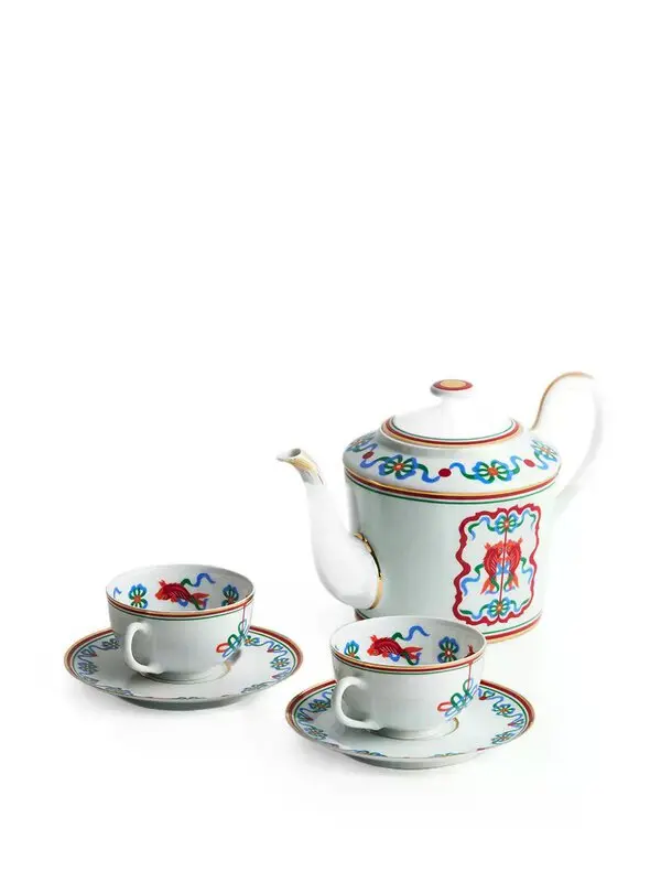 Shanghai Tang Golden Ripples Tea Set