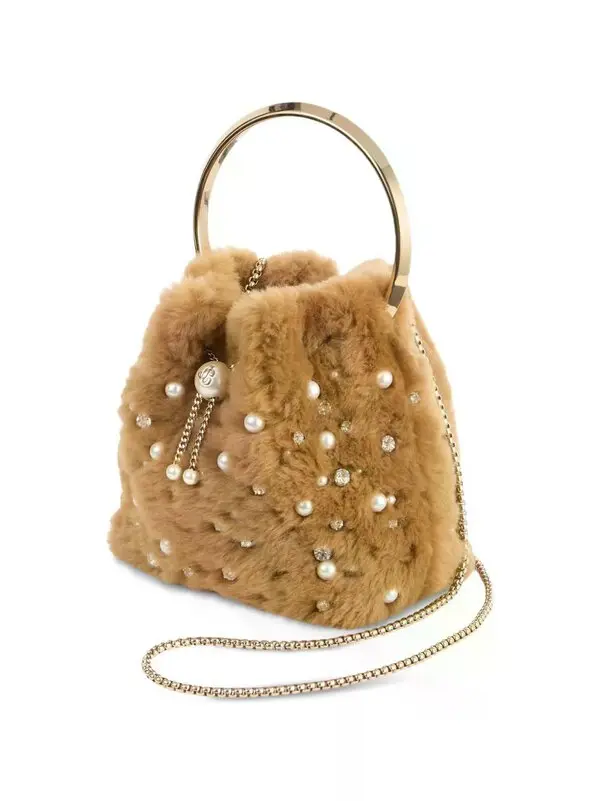 JIMMY CHOO Bon Bon Handbag - Brown