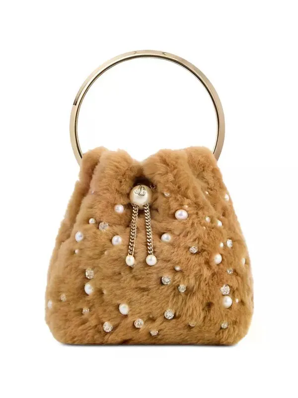 JIMMY CHOO Bon Bon Handbag - Brown