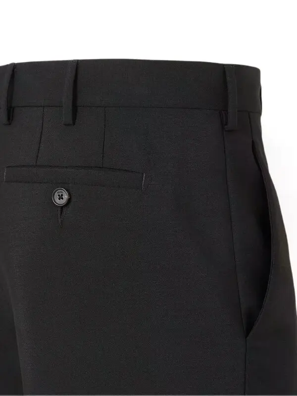 Fendi Pressed-crease Tailored Trousers