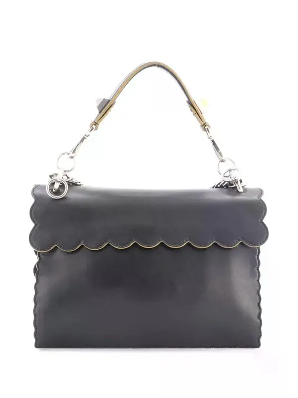 Fendi Kan I Bag Leather Medium Shoulder Bag