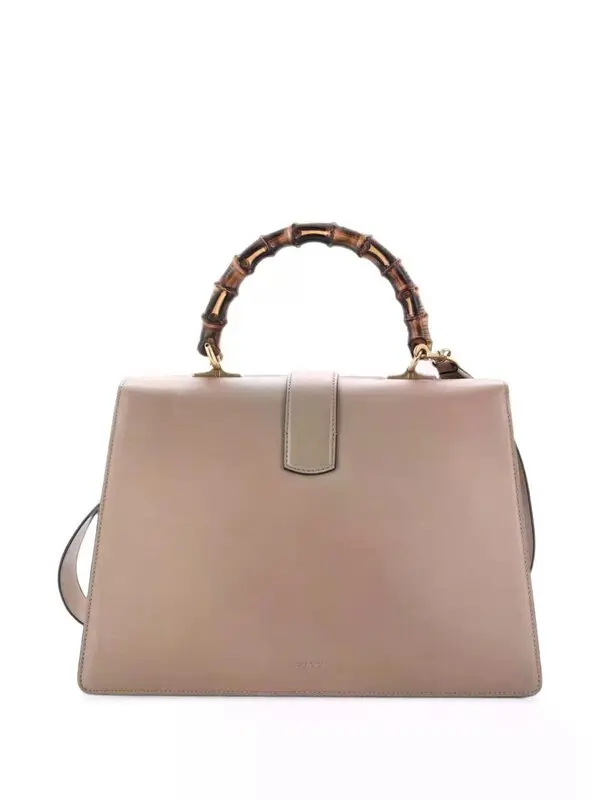 Gucci Dionysus Bamboo Top Handle Bag Colorblock Leather Large Satchel