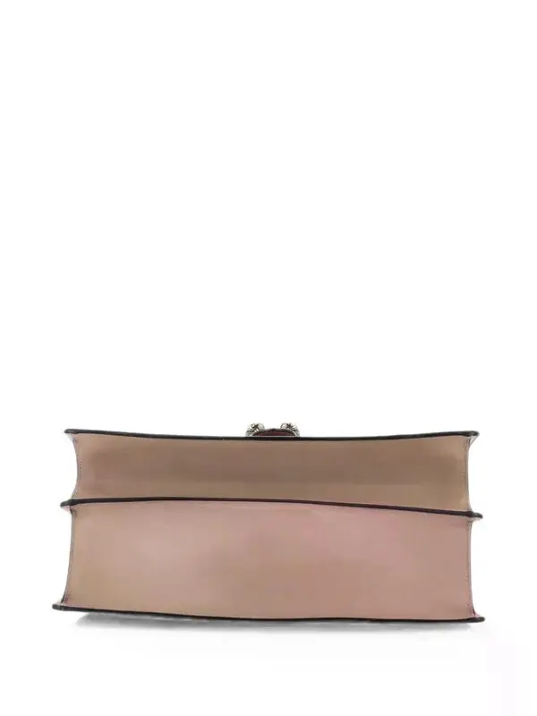 Gucci Dionysus Bamboo Top Handle Bag Colorblock Leather Large Satchel