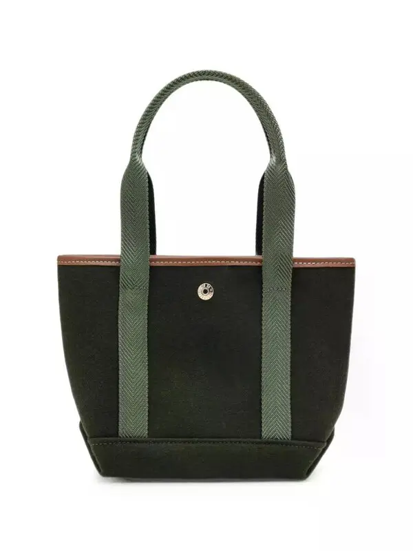 Rue De Verneuil Small Club Leather-trim Tote Bag