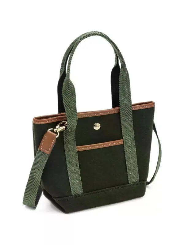 Rue De Verneuil Small Club Leather-trim Tote Bag