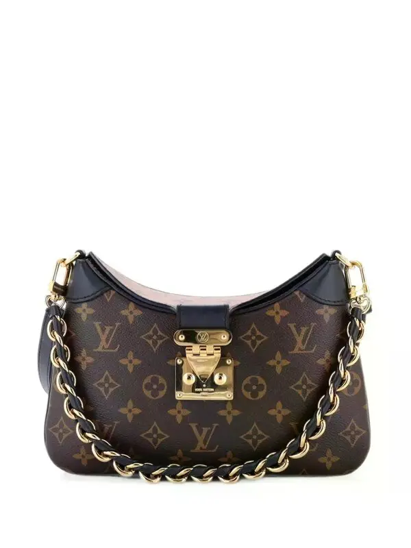 LOUIS VUITTON Twinny Handbag Monogram Canvas And Reverse Monogram Canvas With Leather Shoulder Bag
