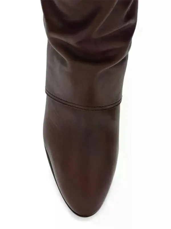 Chloé Anouk Leather Knee-high Boots