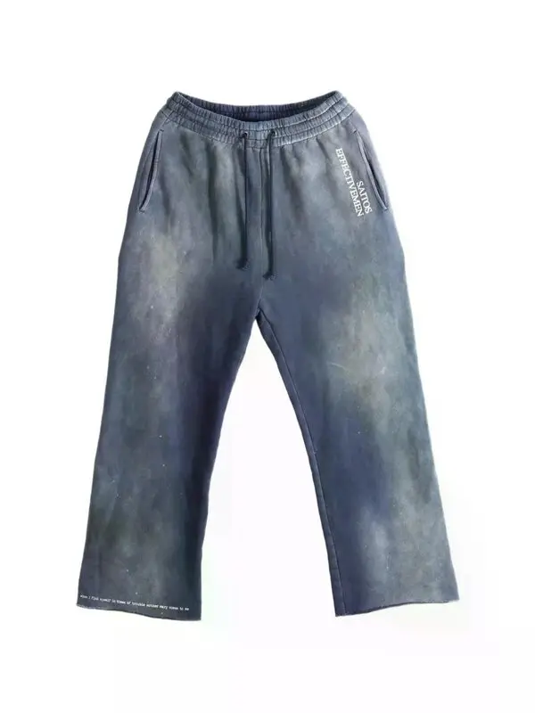 SAITOS Nirva Washed-effect Track Pants