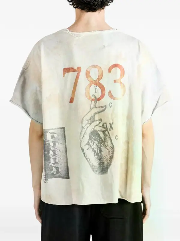 SAITOS 783 Anchor Distressed T-shirt
