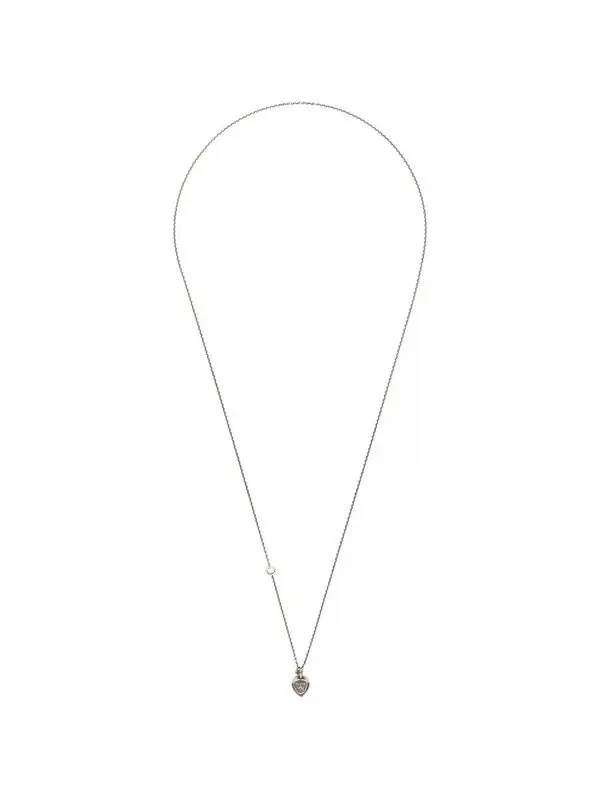 Werkstatt:München Thank You Plectrum-pendant Necklace - Silver