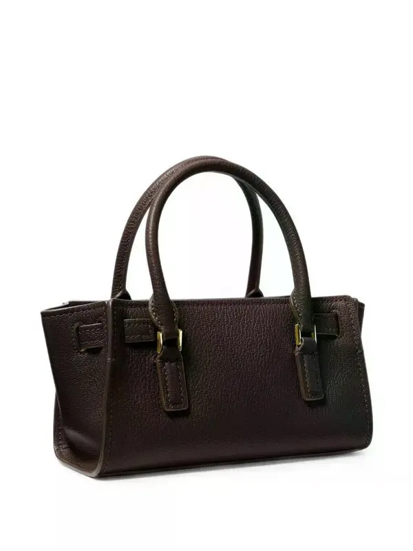 Michael Kors Hamilton Moderne Extra-small Leather Cross Body Bag - Brown