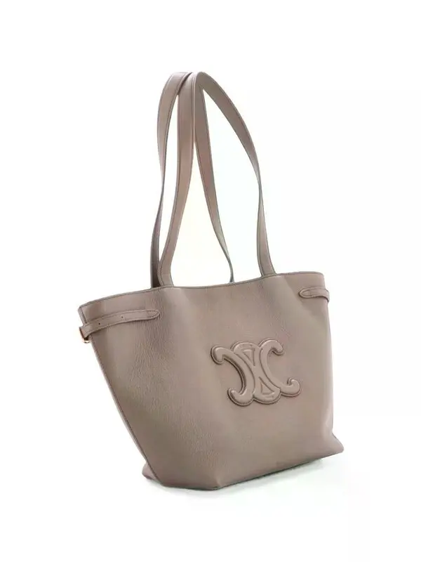 Celine Anais Cabas Leather Small Tote Bag