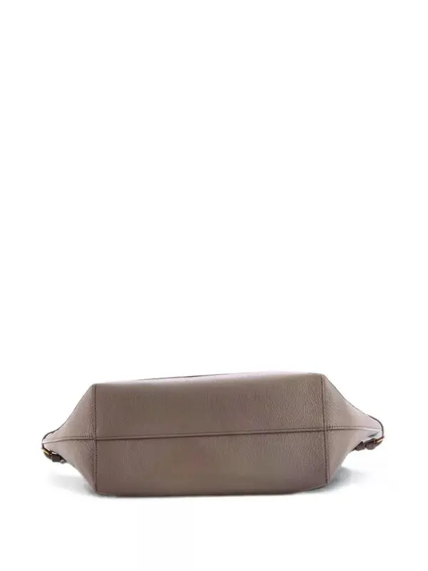 Celine Anais Cabas Leather Small Tote Bag