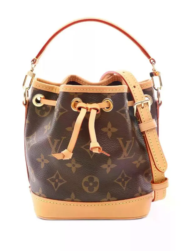 LOUIS VUITTON 2021-2026 Monogram Nano Noe Bucket Bag