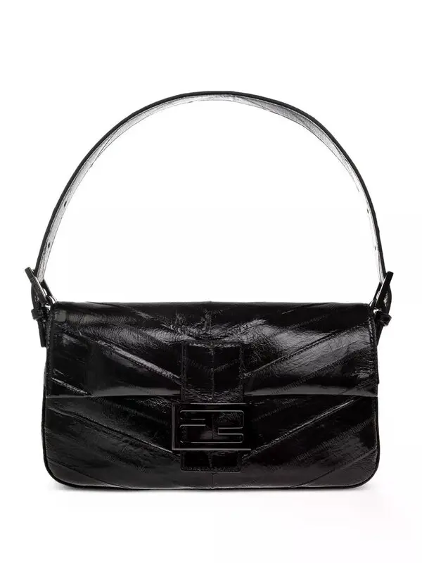 Fendi Baguette Leather Tote Bag