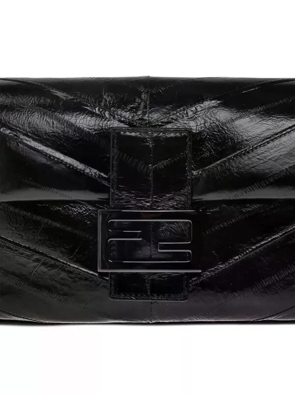 Fendi Baguette Leather Tote Bag