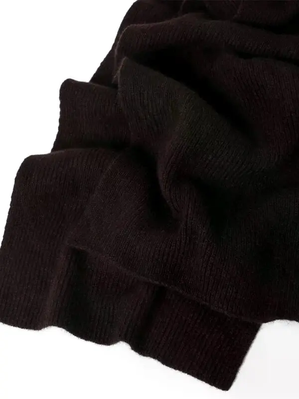 LE BONNET Ribbed-knit Scarf