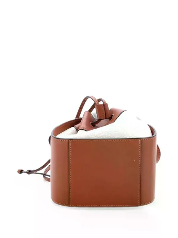 Loewe Hammock Bag Leather And Anagram Jacquard Mini Crossbody Bag