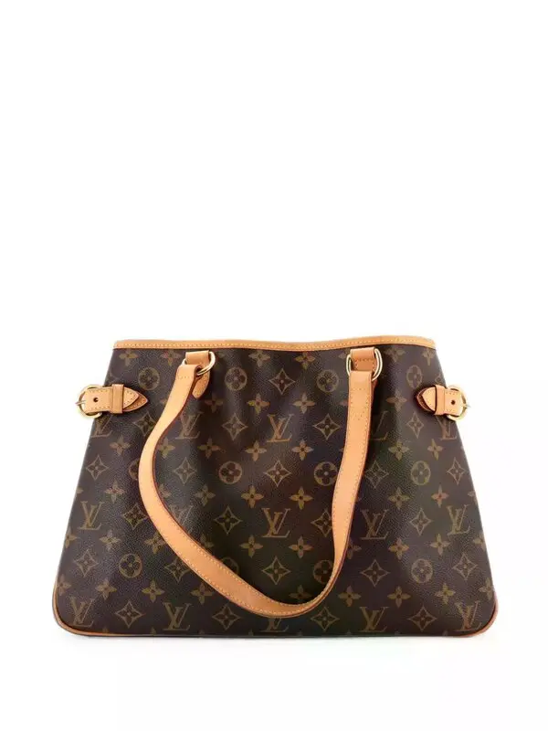 LOUIS VUITTON Batignolles Handbag Monogram Canvas Horizontal Tote Bag