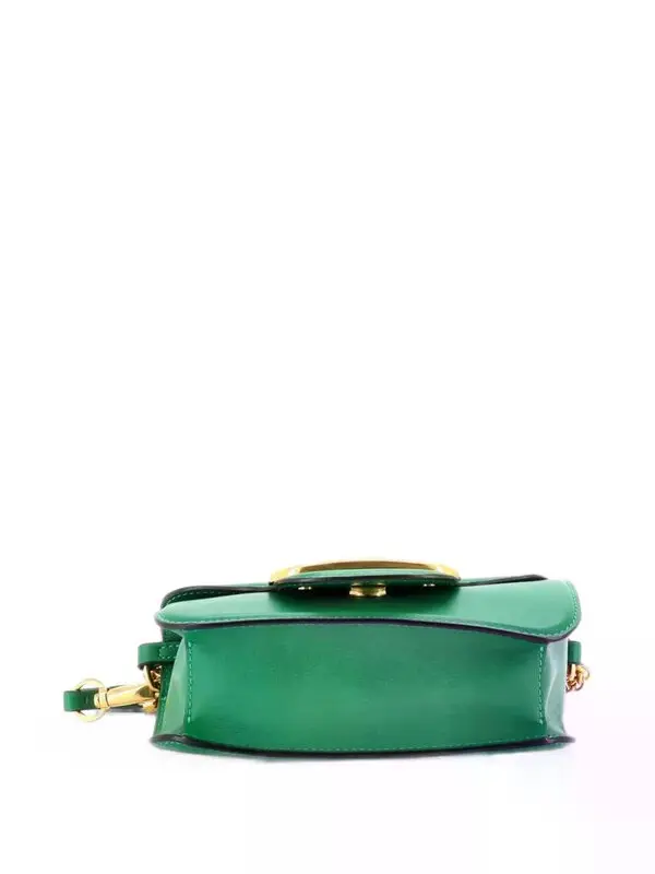 Valentino Garavani Vlogo Loco Flap Leather Small Shoulder Bag