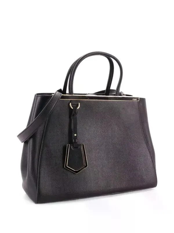 Fendi 2jours Bag Leather Medium Tote Bag