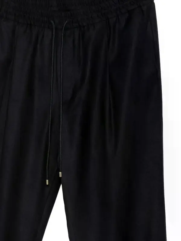 BRIGLIA 1949 Wimbledons Drawstring Pleated Trousers