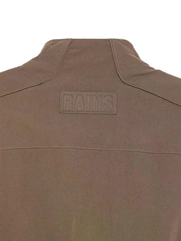 Rains Logo-patch Zip-up Jacket