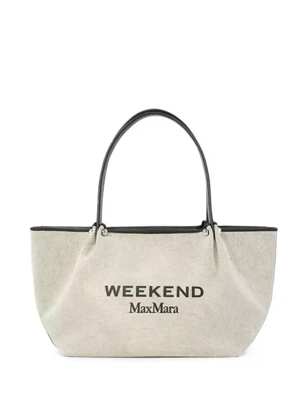 Max Mara Pasticcino Logo-print Tote Bag