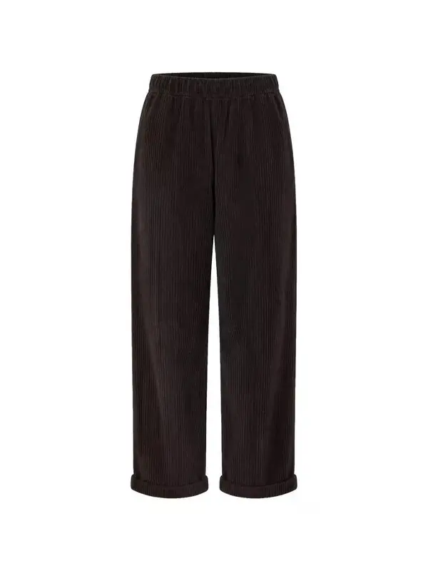 Labo.art Corduroy-effect Turn-up Trousers