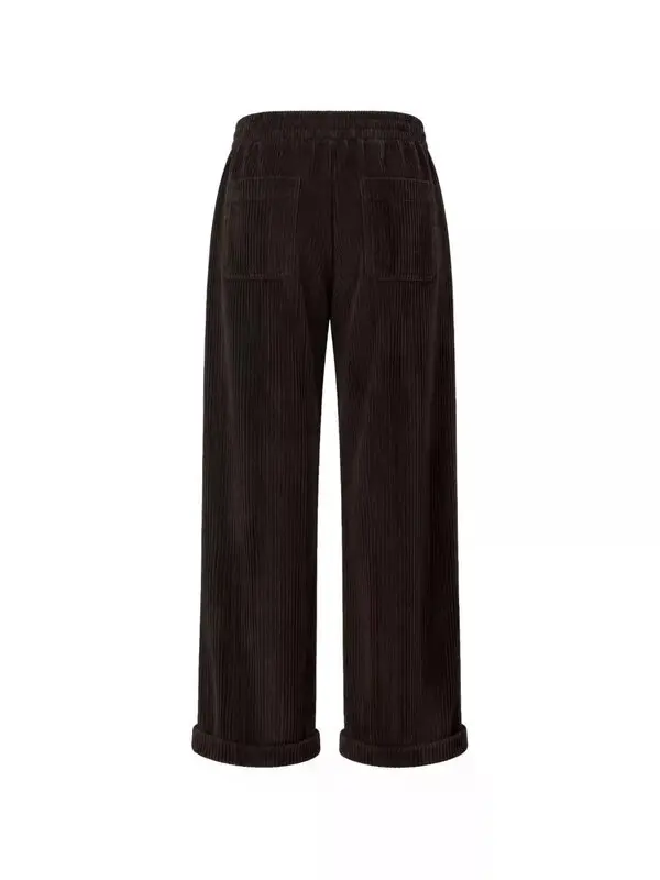 Labo.art Corduroy-effect Turn-up Trousers