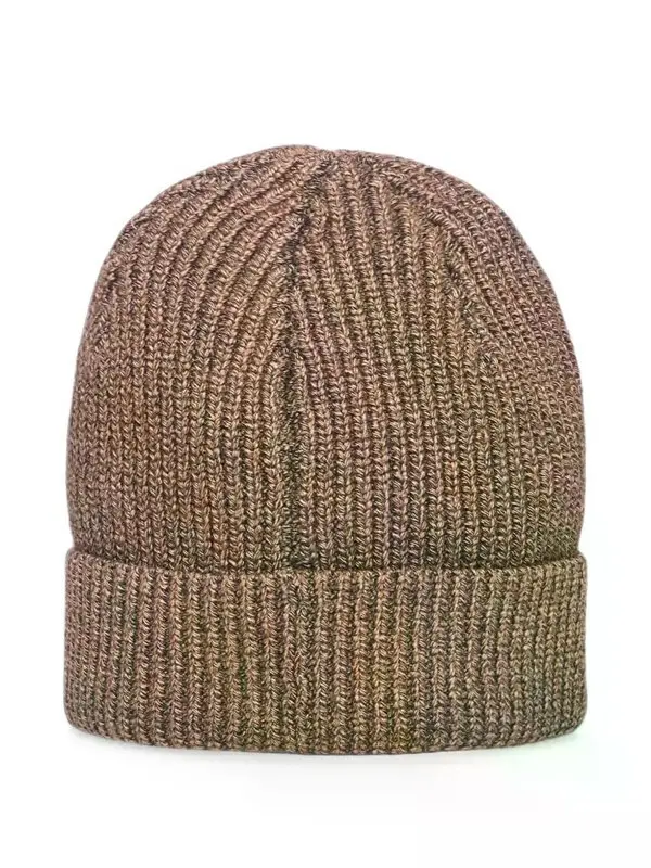 DIME Ribbed Fold-over Beanie Hat