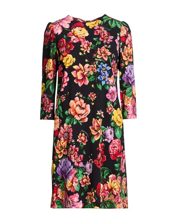 Dolce & Gabbana Mini Dress Size Viscose, Elastane