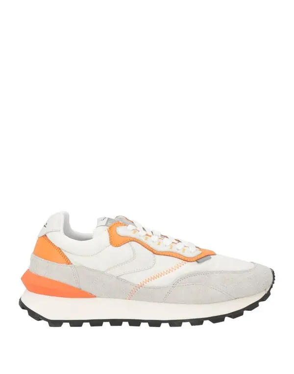 VOILE BLANCHE Sneakers Size Leather, Textile Fibers