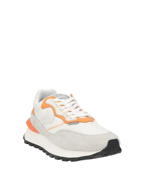 VOILE BLANCHE Sneakers Size Leather, Textile Fibers