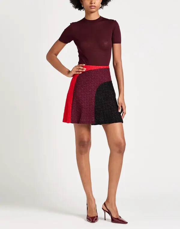 Missoni Mini Skirt Size Wool, Viscose