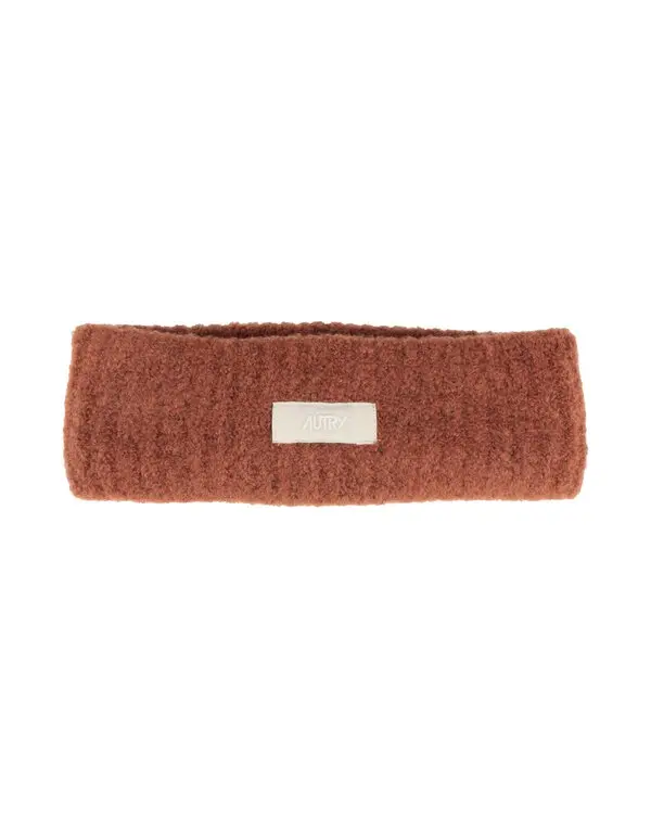AUTRY Hair Accessory Camel Virgin Wool, Nylon, Elastane
