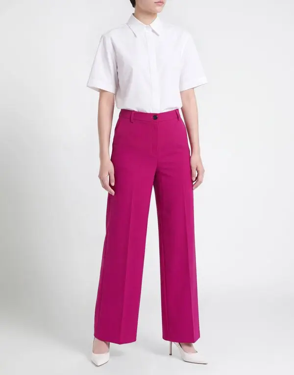 JUCCA Pants Garnet Size Polyester, Virgin Wool, Elastane